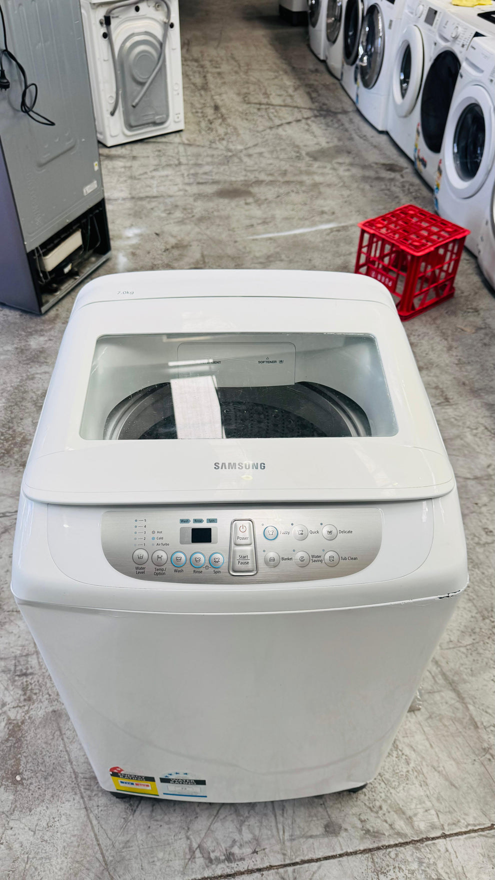SAMSUNG 7KGS TOP LOADER WASHING MACHINE – Oceania Appliances Pty Ltd